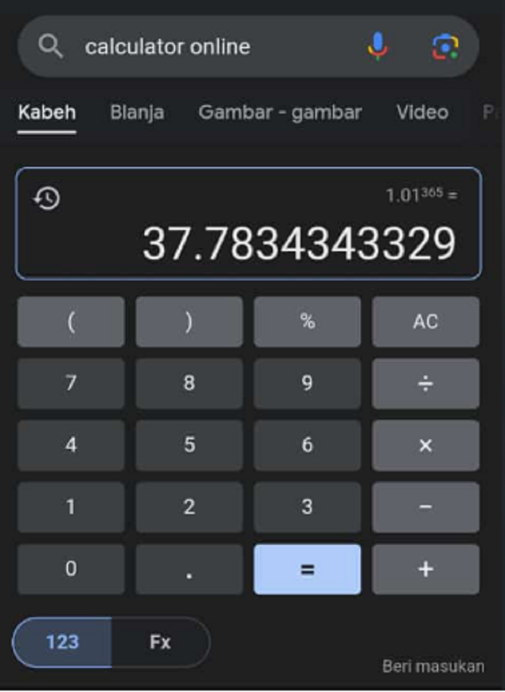 1,01 Pangkat 365 - Diyarko.Com